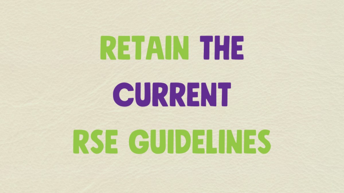 Thousands ask Government to retain current RSE guidelines in schools ...